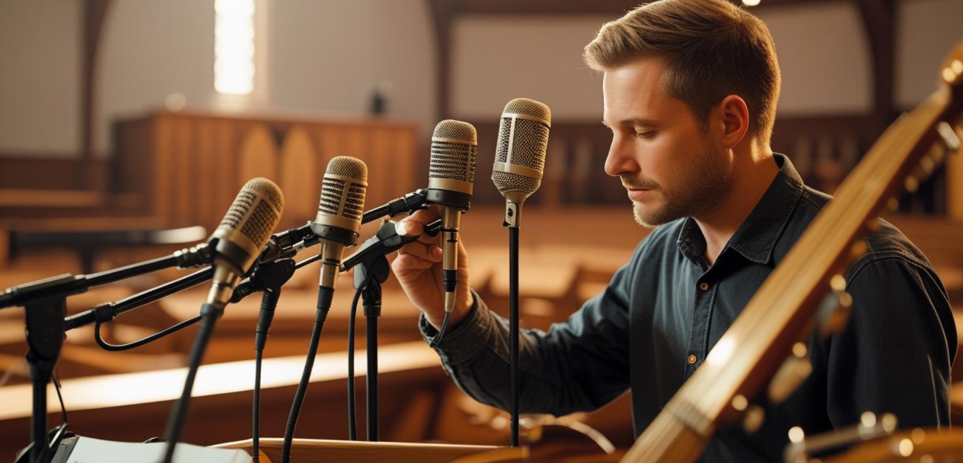 Mastering Microphone Selection and Placement for Worship Sound